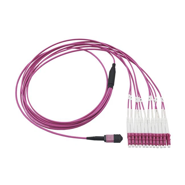Customized MTP-8 Multimode Breakout Cable OM4 Manufacturers, Suppliers ...